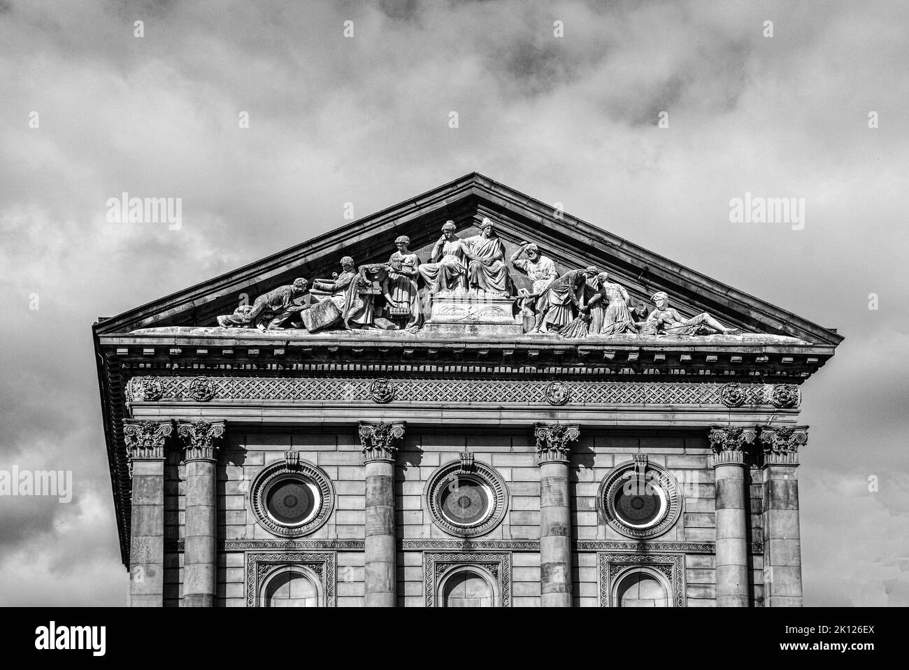 Todmorden Town Hall Stock Photo - Alamy