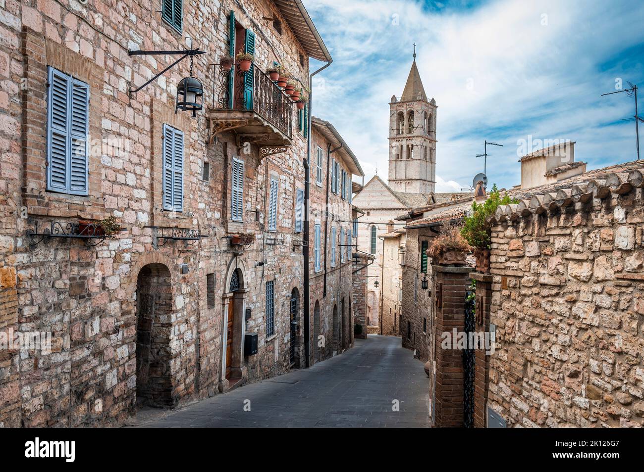 Assisi, a journey through history and religion Stock Photo - Alamy