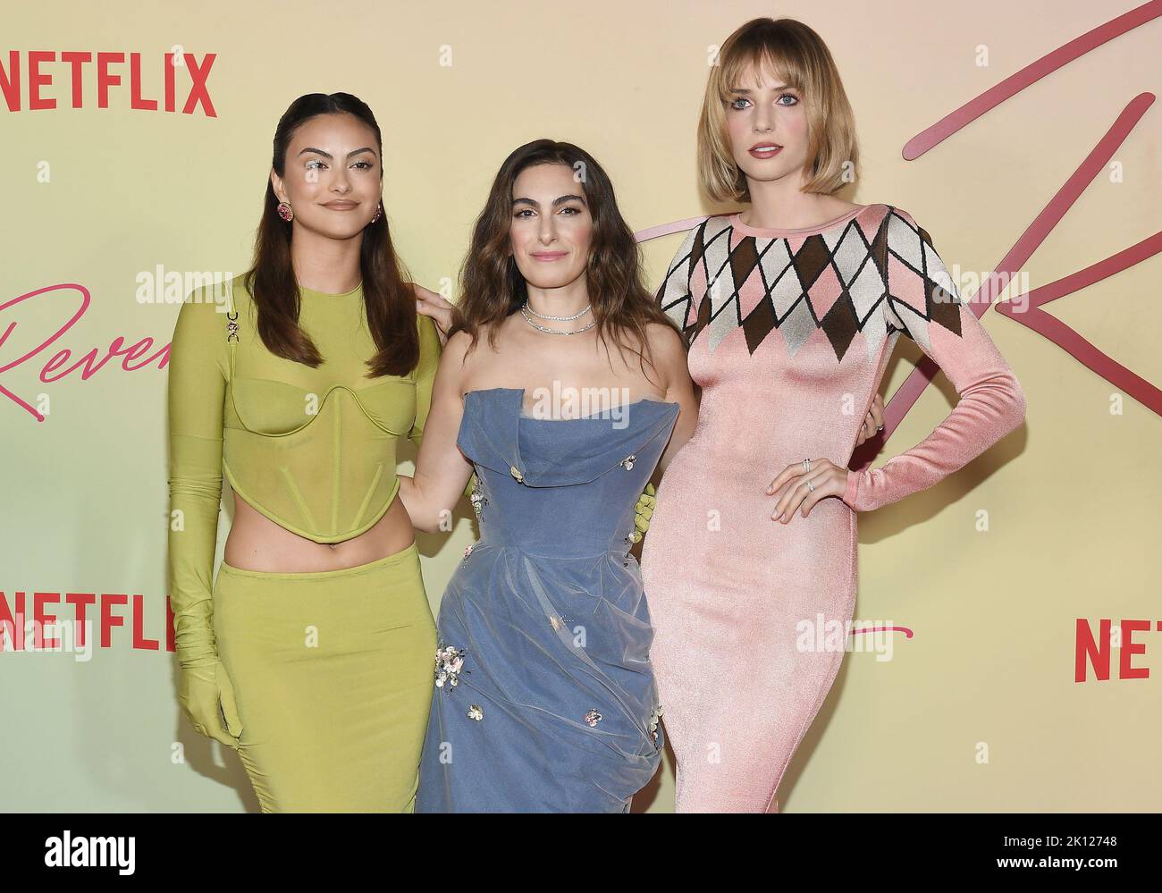 Los Angeles, USA. 14th Sep, 2022. (L-R) Camila Mendes, Jennifer Kaytin ...