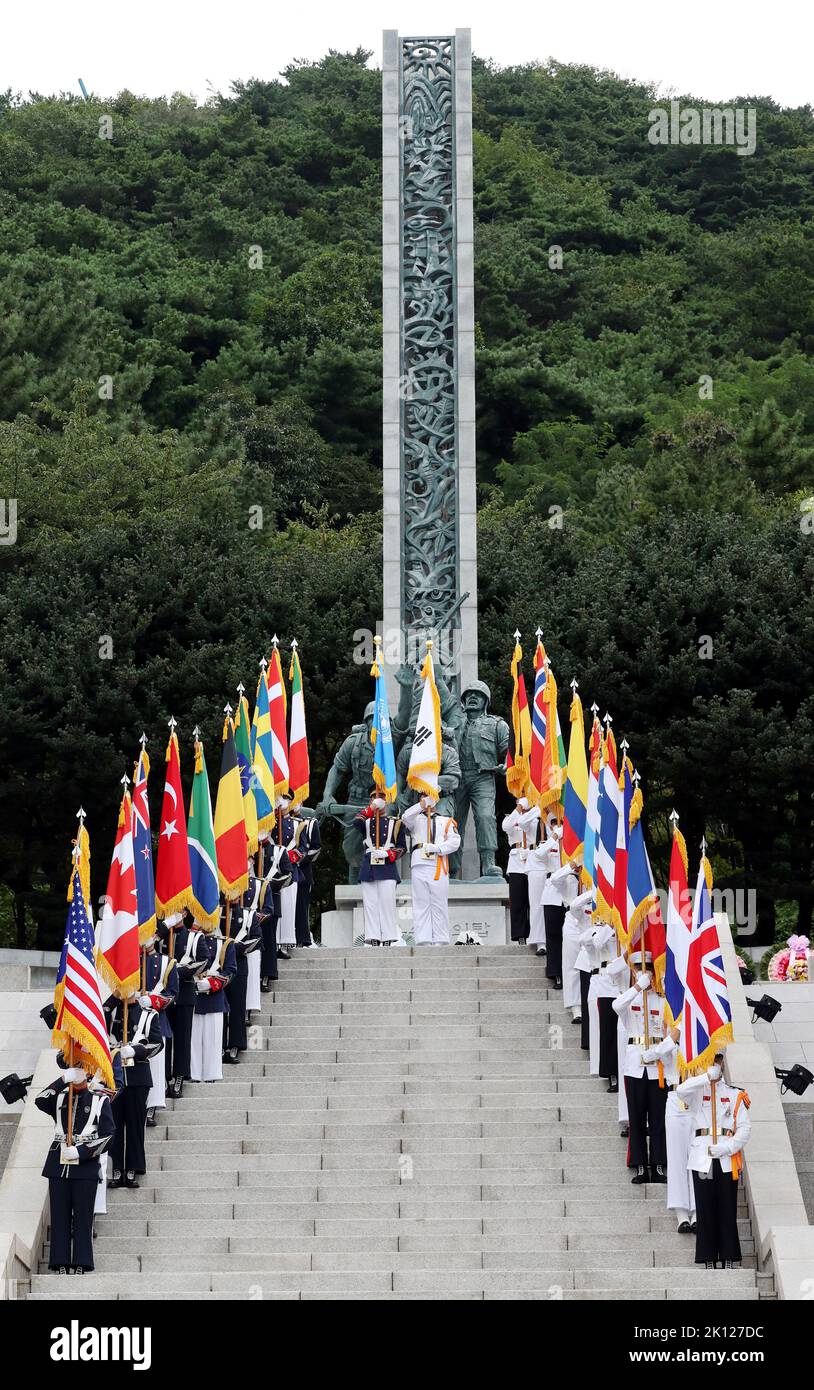 15th Sep, 2022. 72nd Anniversary of Incheon Landing Operation Soldiers ...