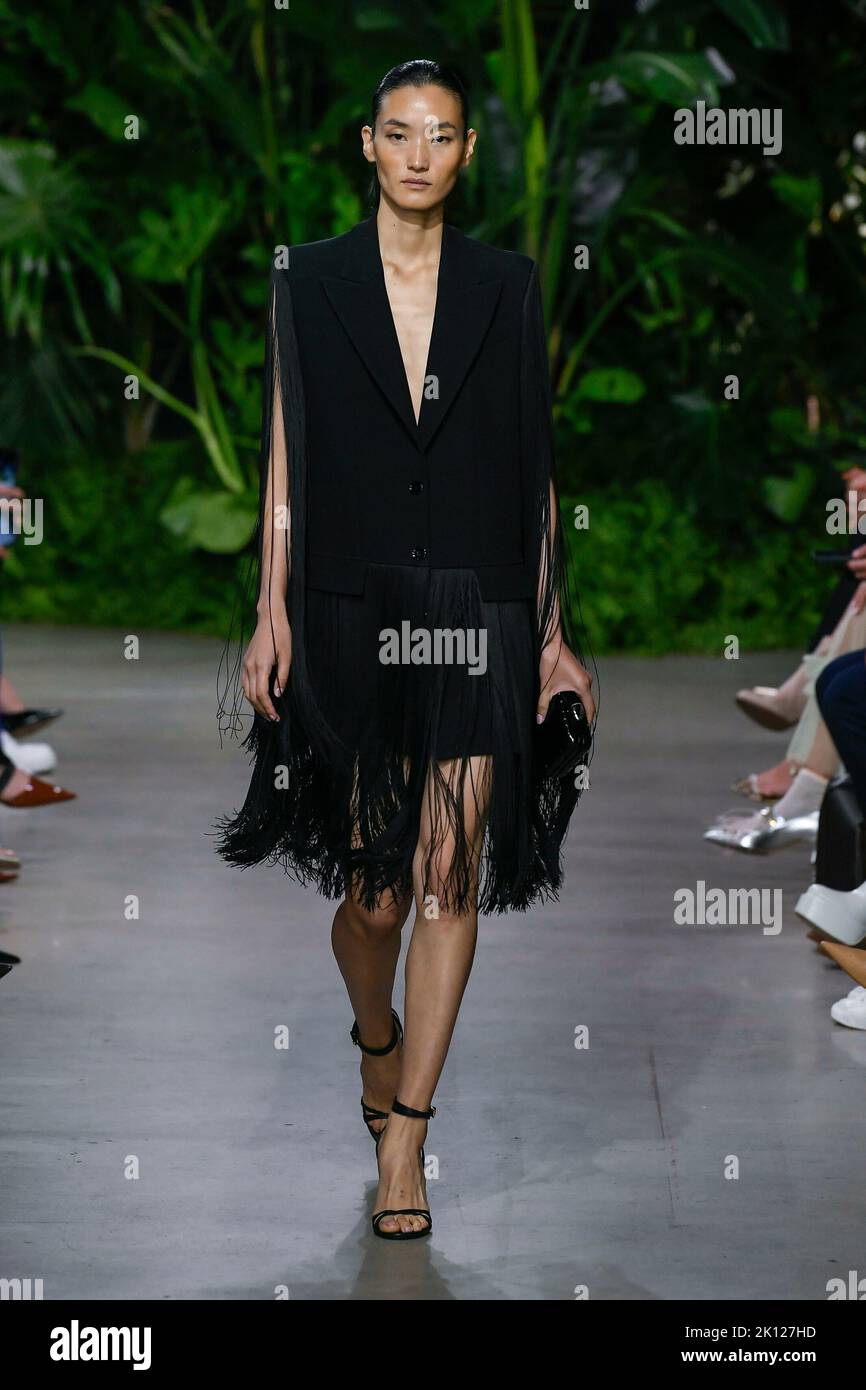 New York, USA. 14th Sep, 2022. MICHAEL KORS SS23 runway during during ...