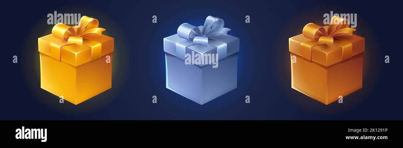 Gold box game hi-res stock photography and images - Alamy