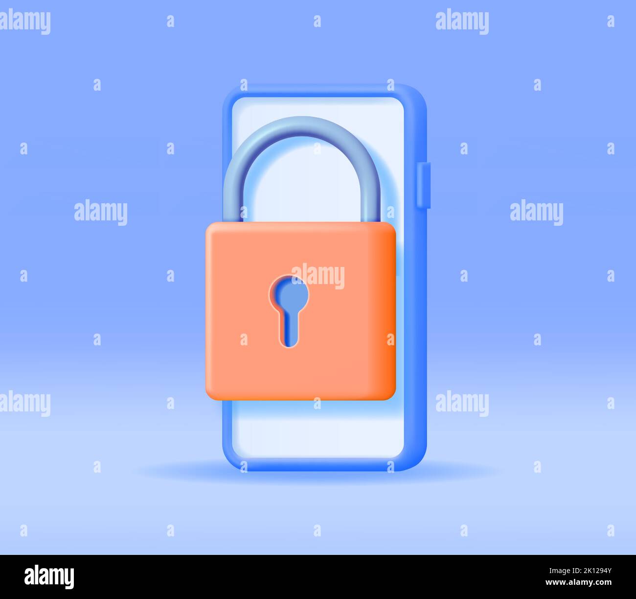 Guard key cell lock Stock Vector Images - Alamy
