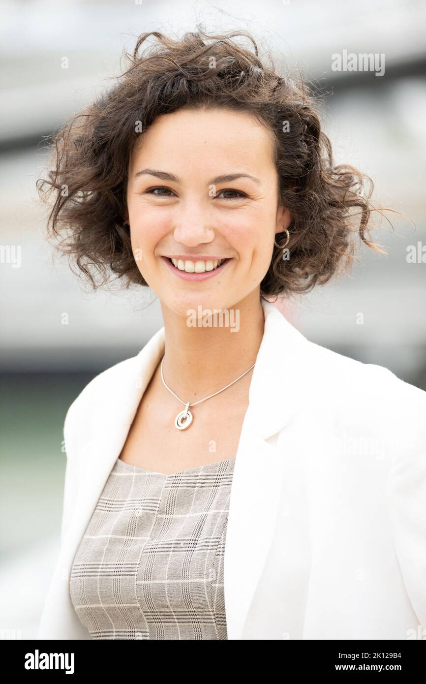 Ilona Bachelier attends the L histoire d Annette Zelman photocall ...