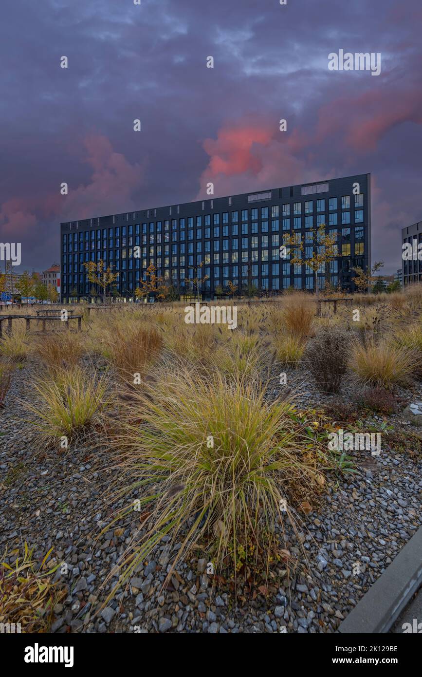 Modern architecture in Prague, Czech Republic Stock Photo - Alamy