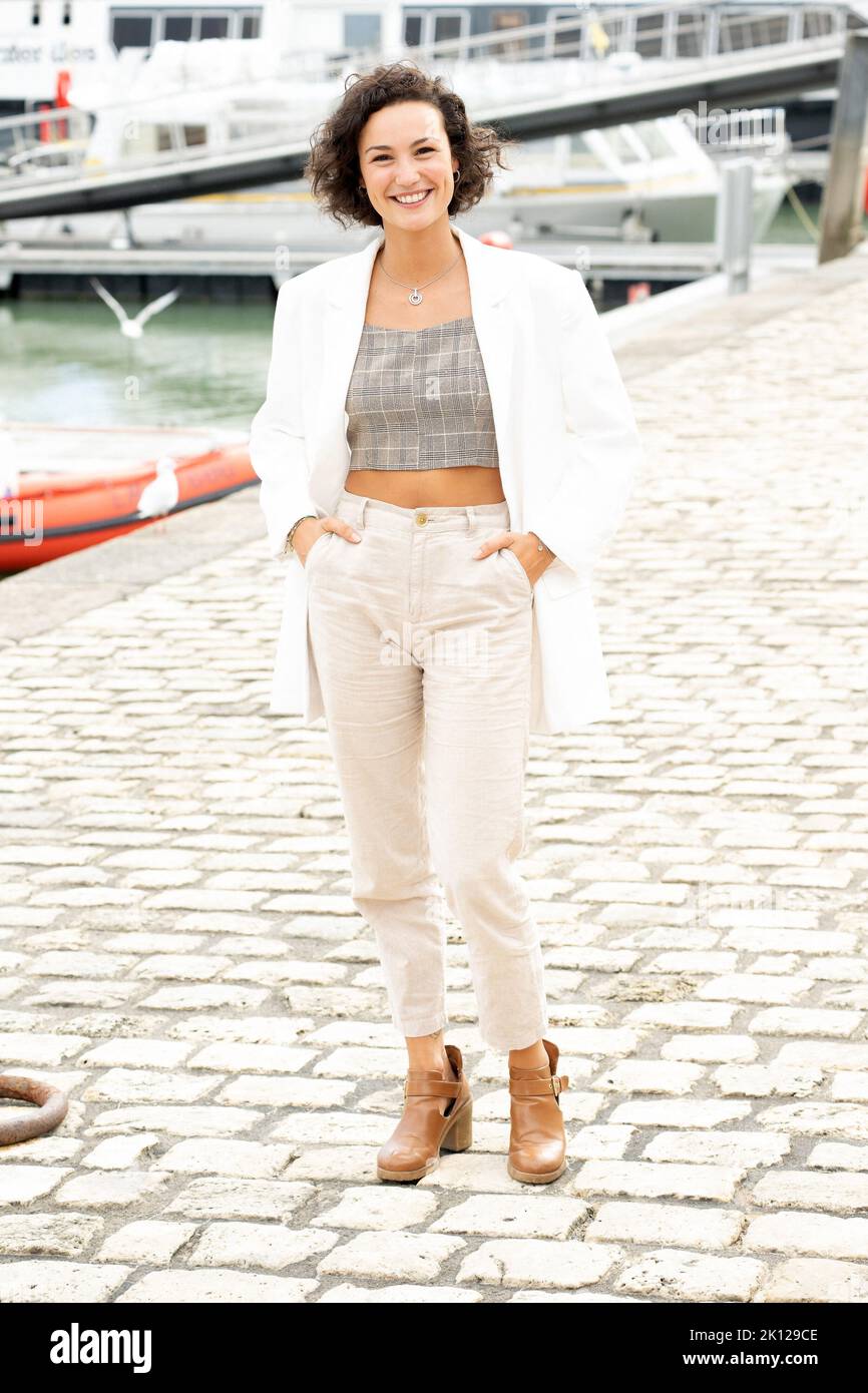 Ilona Bachelier attends the L histoire d Annette Zelman photocall ...