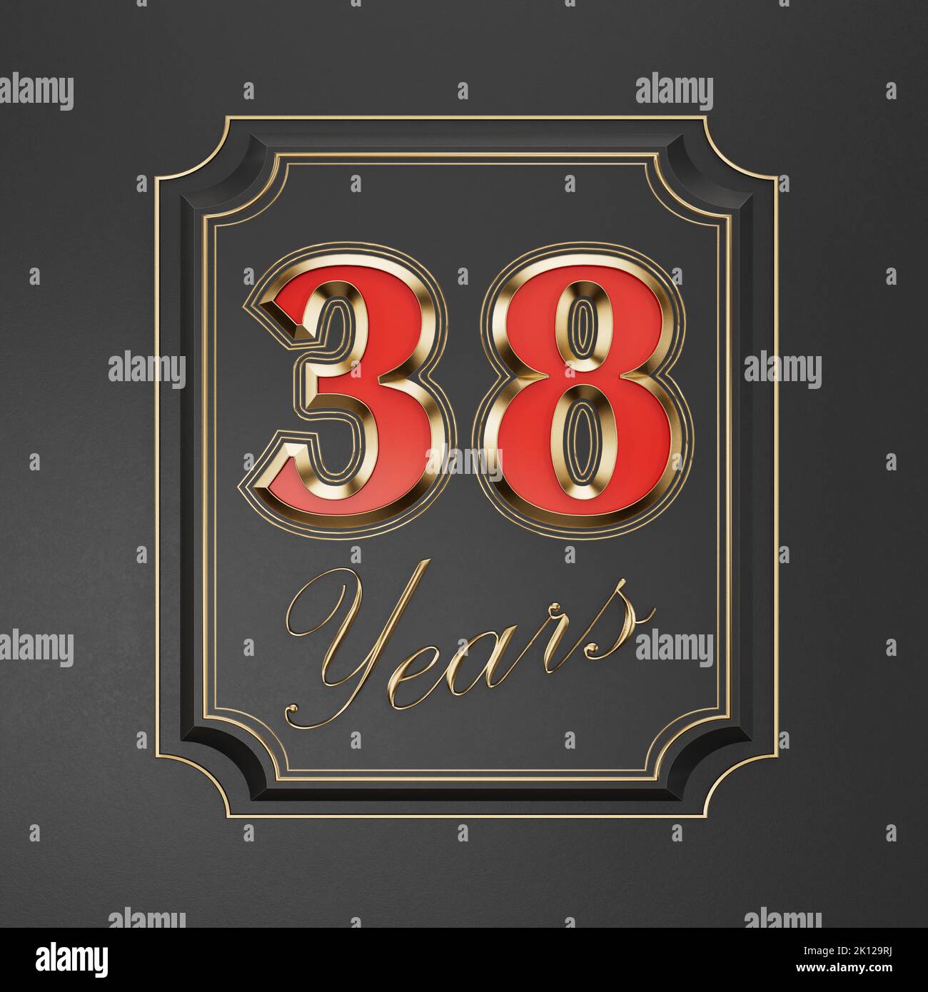 38 anniversary hi-res stock photography and images - Alamy