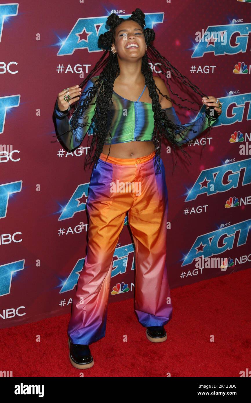 Pasadena, CA. 13th Sep, 2022. Sarah James at arrivals for AMERICA'S GOT ...
