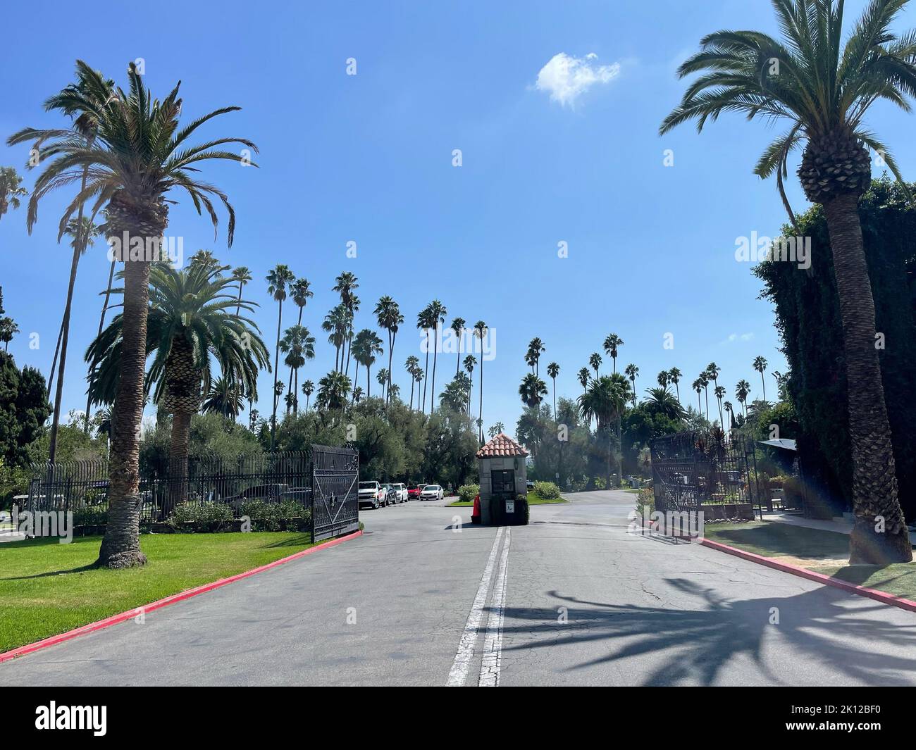 BEST QUALITY AVAILABLE A general view of Hollywood Forever Cemetery in ...