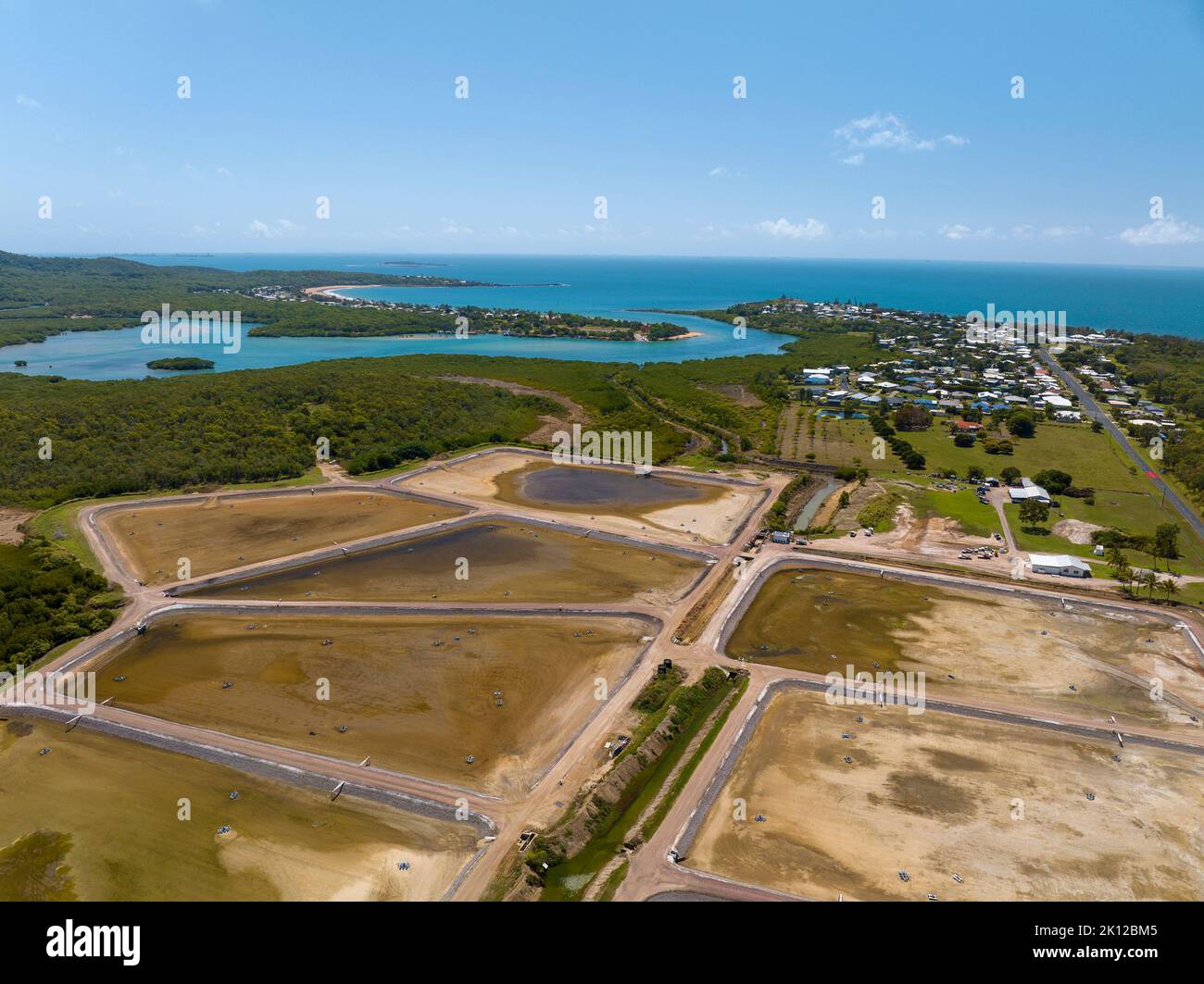 Prawn aquaculture ponds hi-res stock photography and images - Alamy