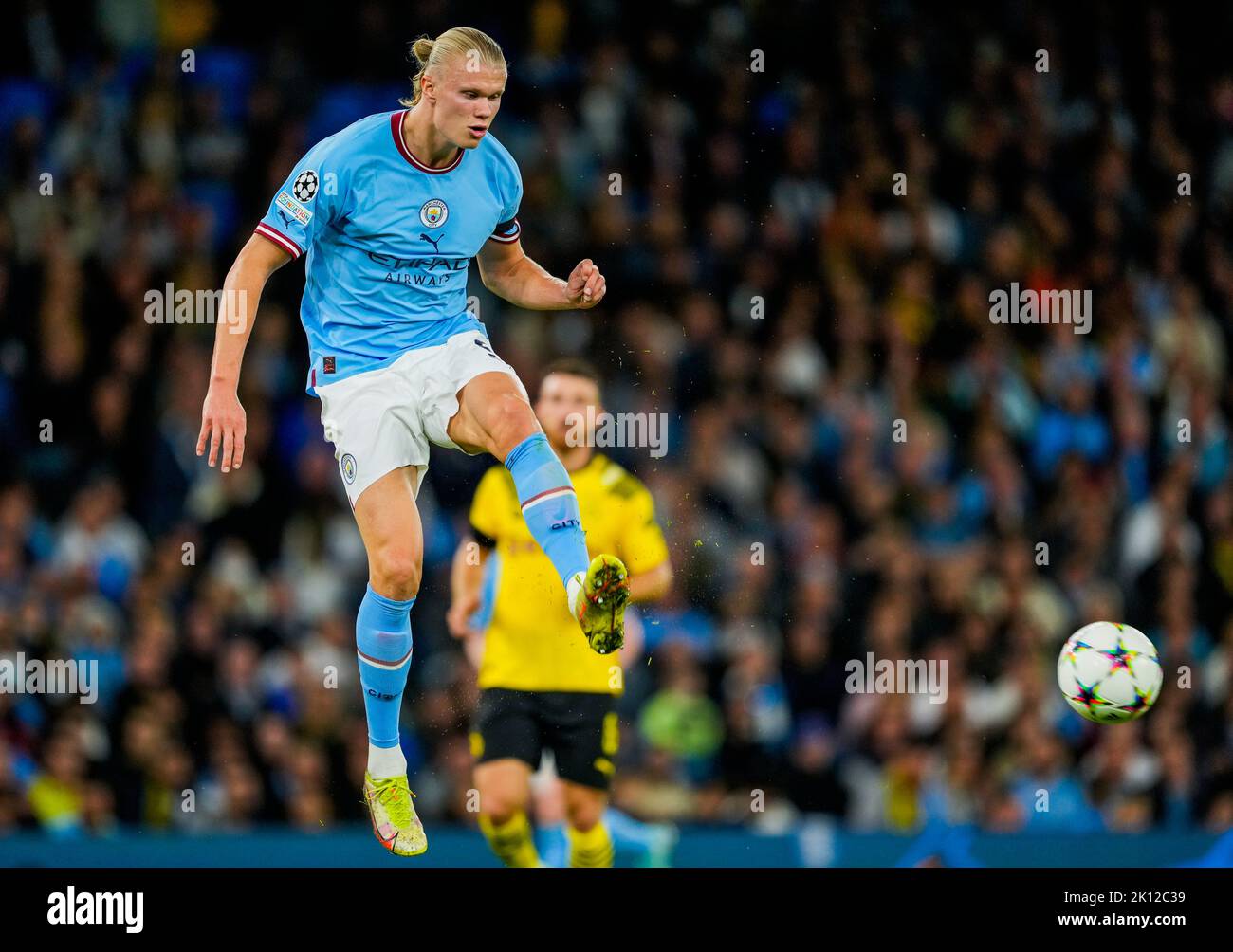 Manchester, United Kingdom 20220914.Manchester City's Erling Braut ...