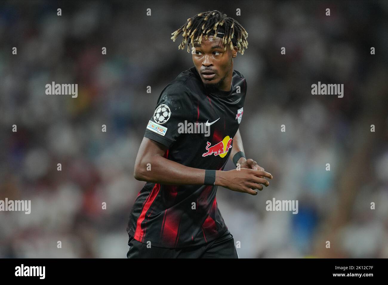 Amadou Haidara of RB Leipzig during the UEFA Champions League match ...