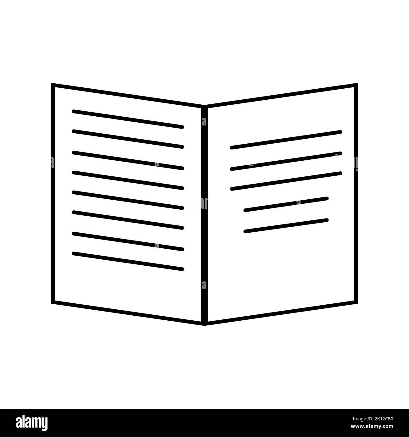 Menu line icon vector illustration Stock Vector Image & Art - Alamy