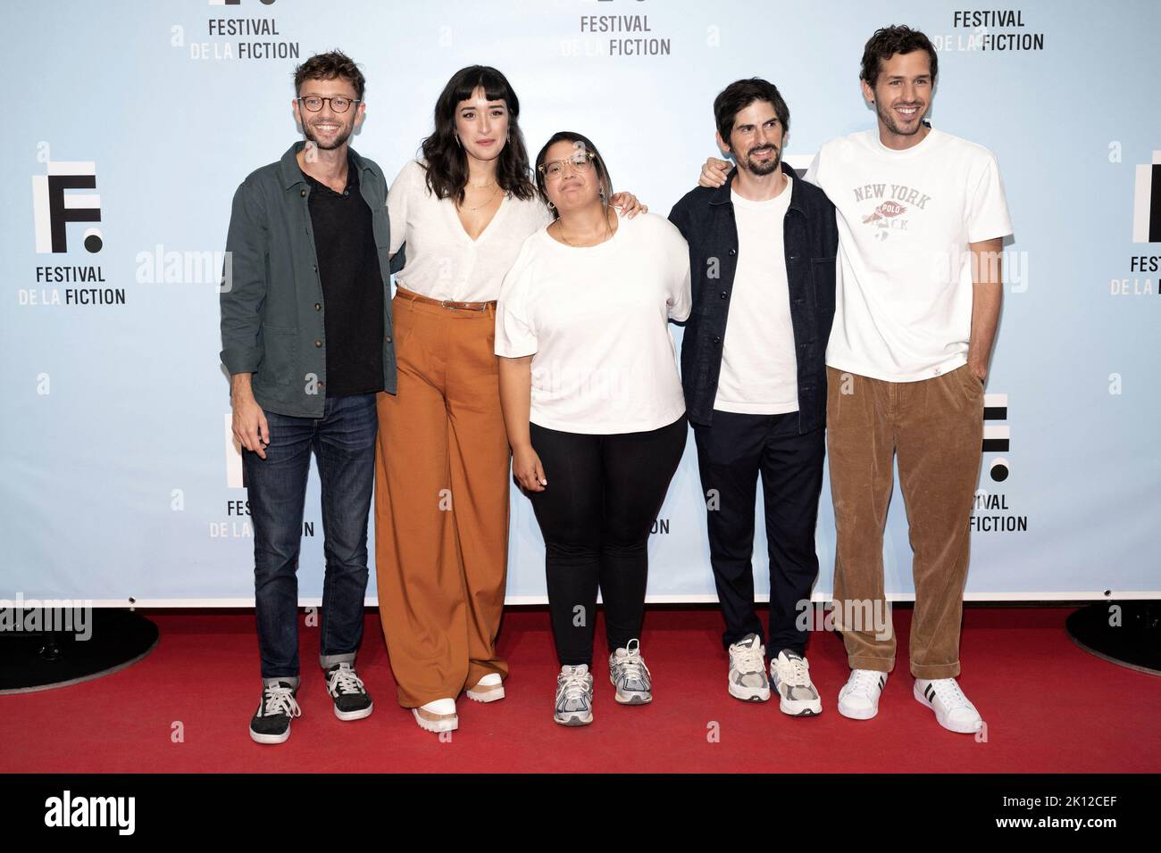Shirine Boutella, Xavier Lacaille, Melha Bedia and Victor Belmondo ...