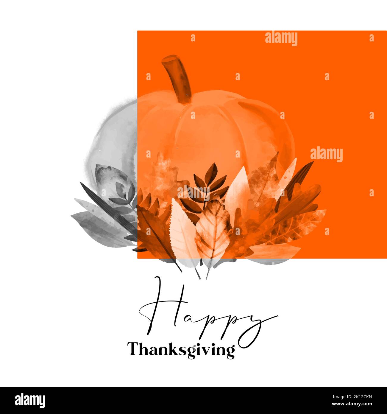 Happy Thanksgiving card design illustration Stock Vector Image & Art ...