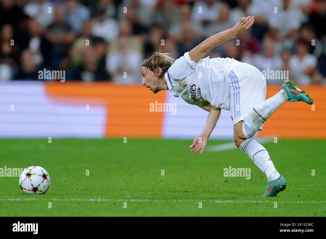 Luka Modric of Real Madrid during the UEFA Champions League match ...