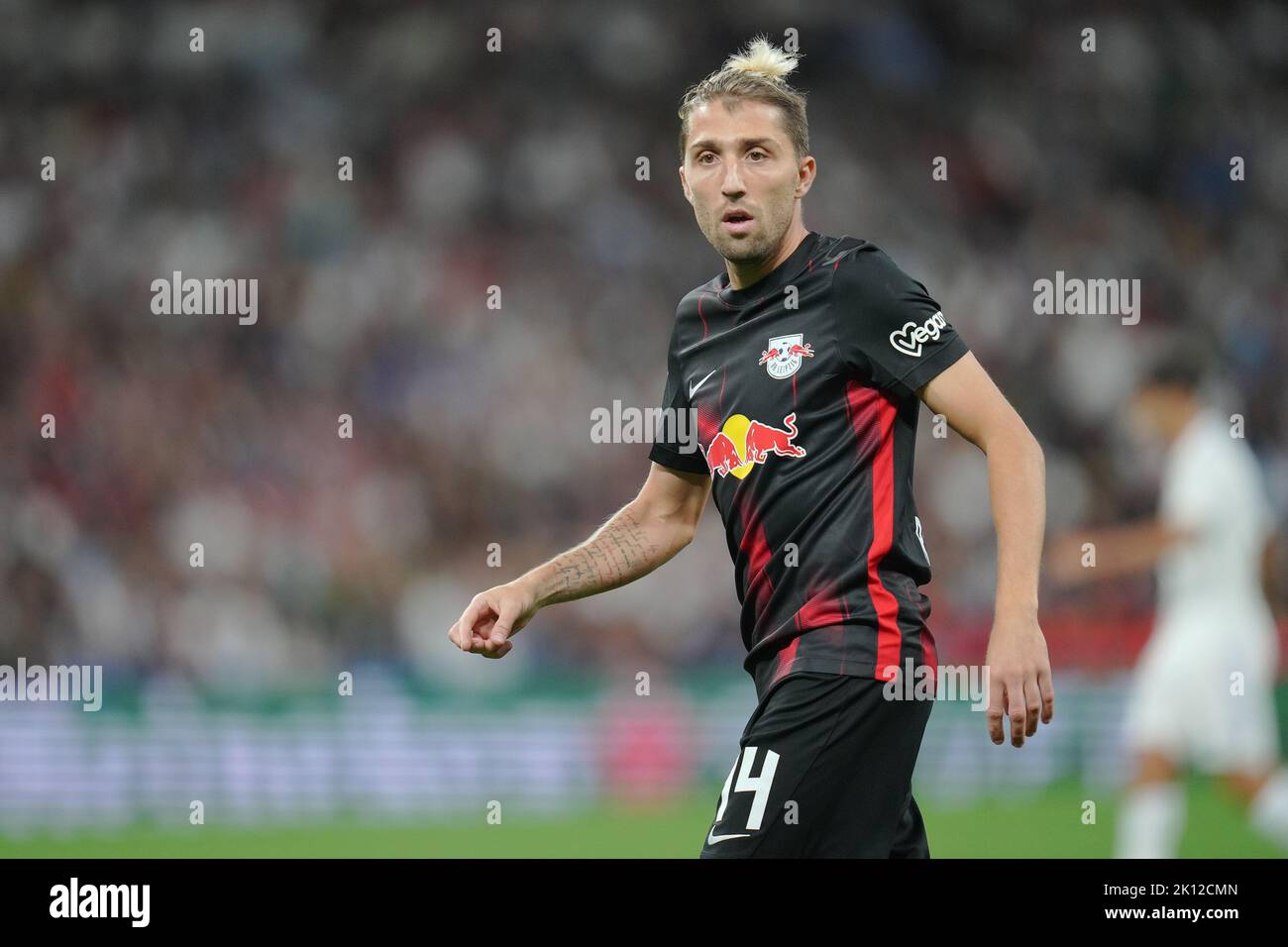 Kevin Kampl of RB Leipzig during the UEFA Champions League match ...