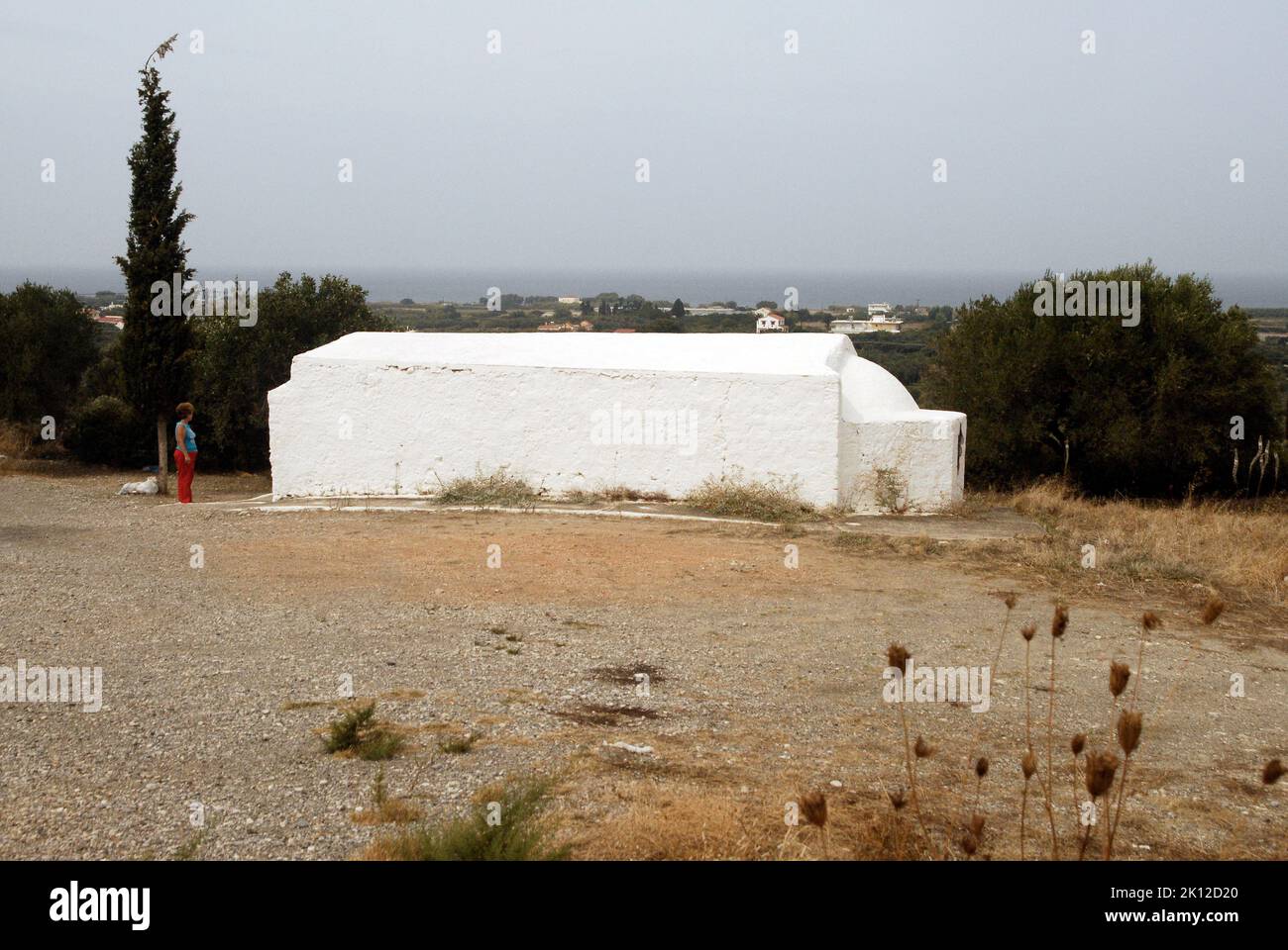 Greece, Dodecanese, Rhodes island Soroni village and church of Saint ...