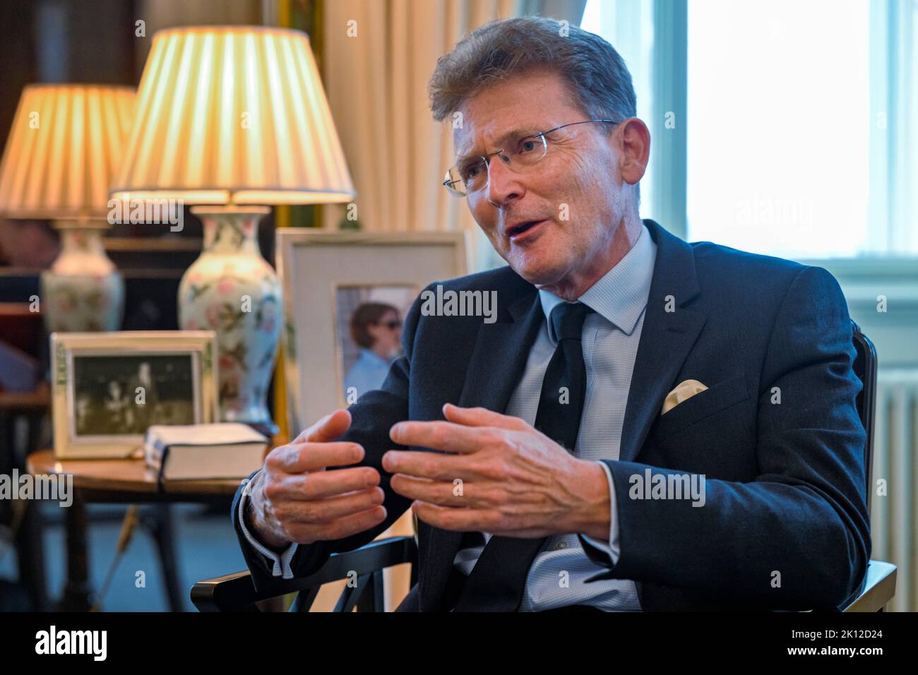 Prague, Czech Republic. 14th Sep, 2022. British ambassador to Czech ...
