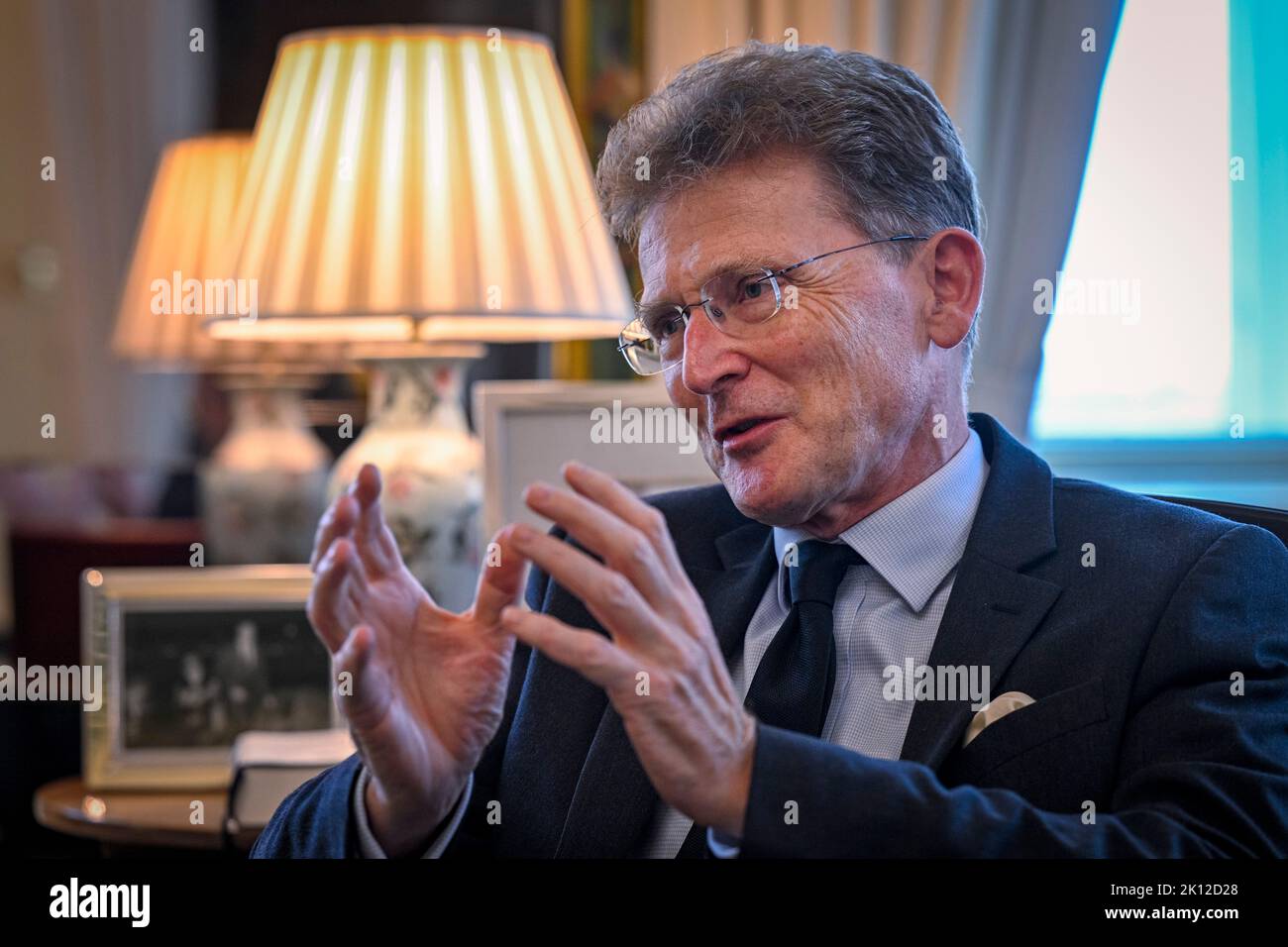 Prague, Czech Republic. 14th Sep, 2022. British ambassador to Czech ...