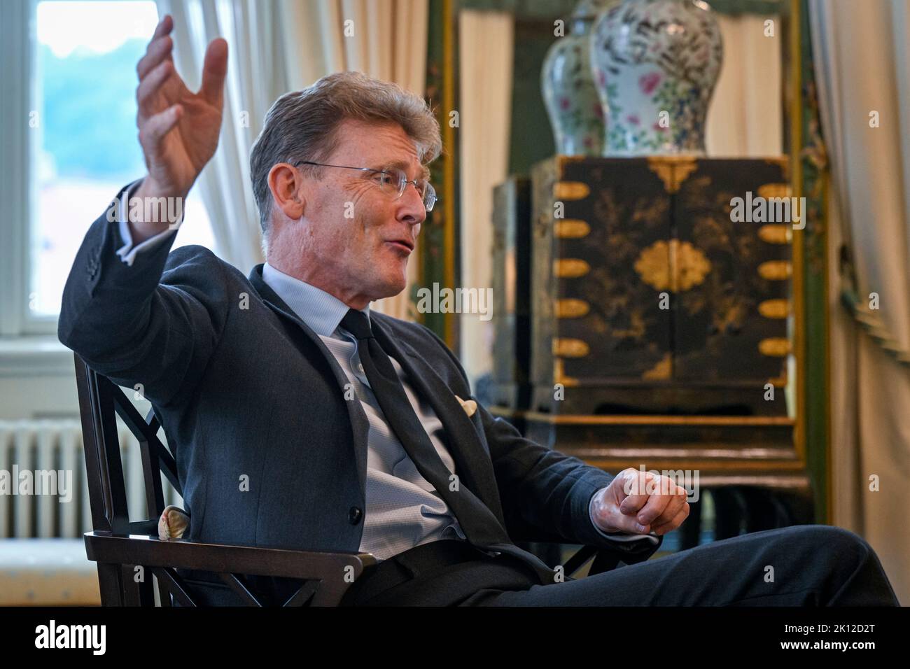 Prague, Czech Republic. 14th Sep, 2022. British ambassador to Czech ...