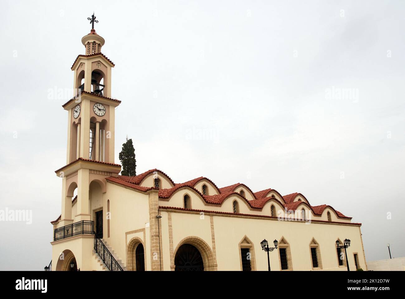 Greece, Dodecanese, Rhodes island Soroni village and church of Saint ...