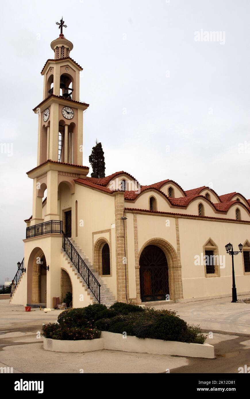 Greece, Dodecanese, Rhodes island Soroni village and church of Saint ...