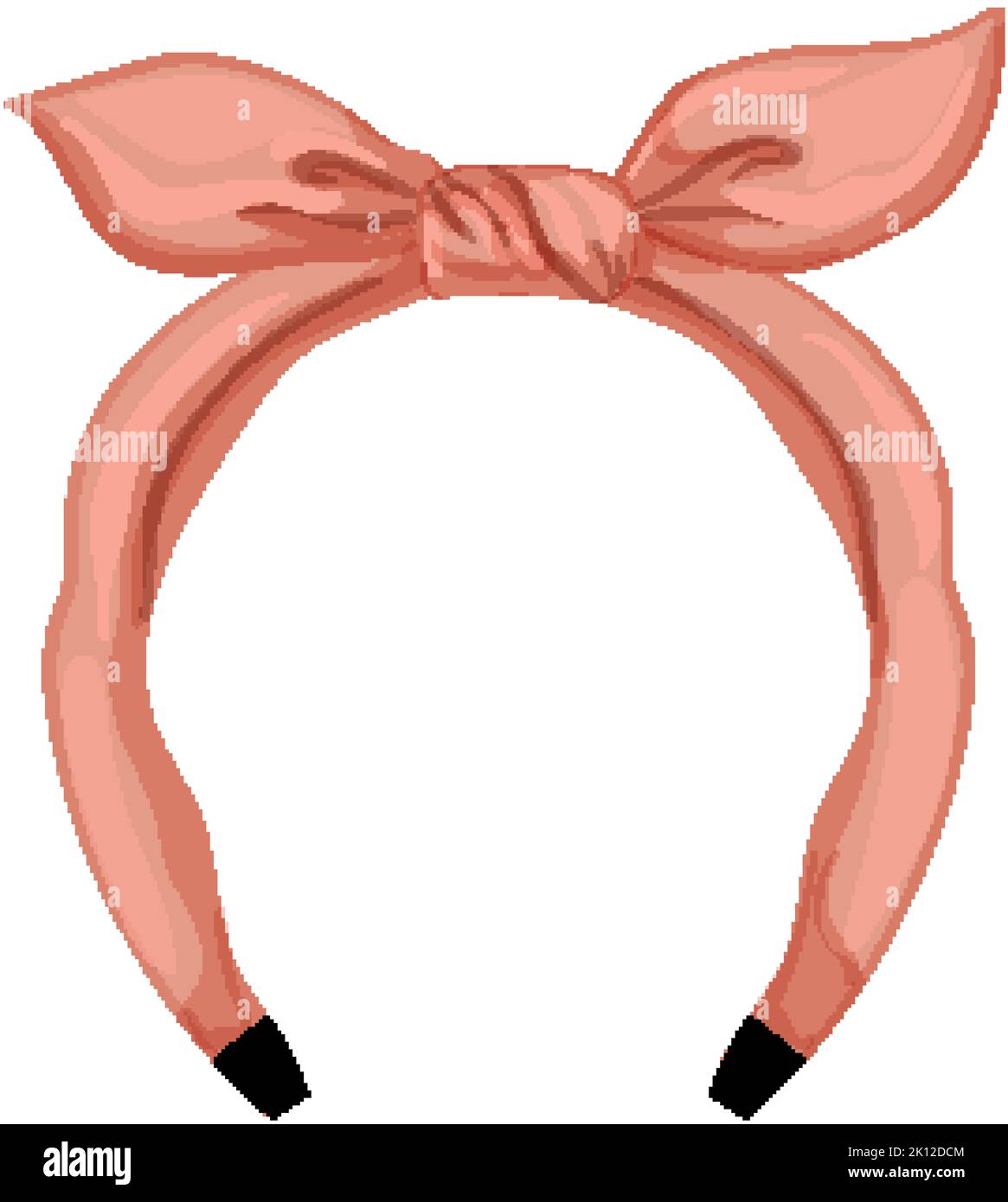 face headband woman cartoon vector illustration Stock Vector Image ...