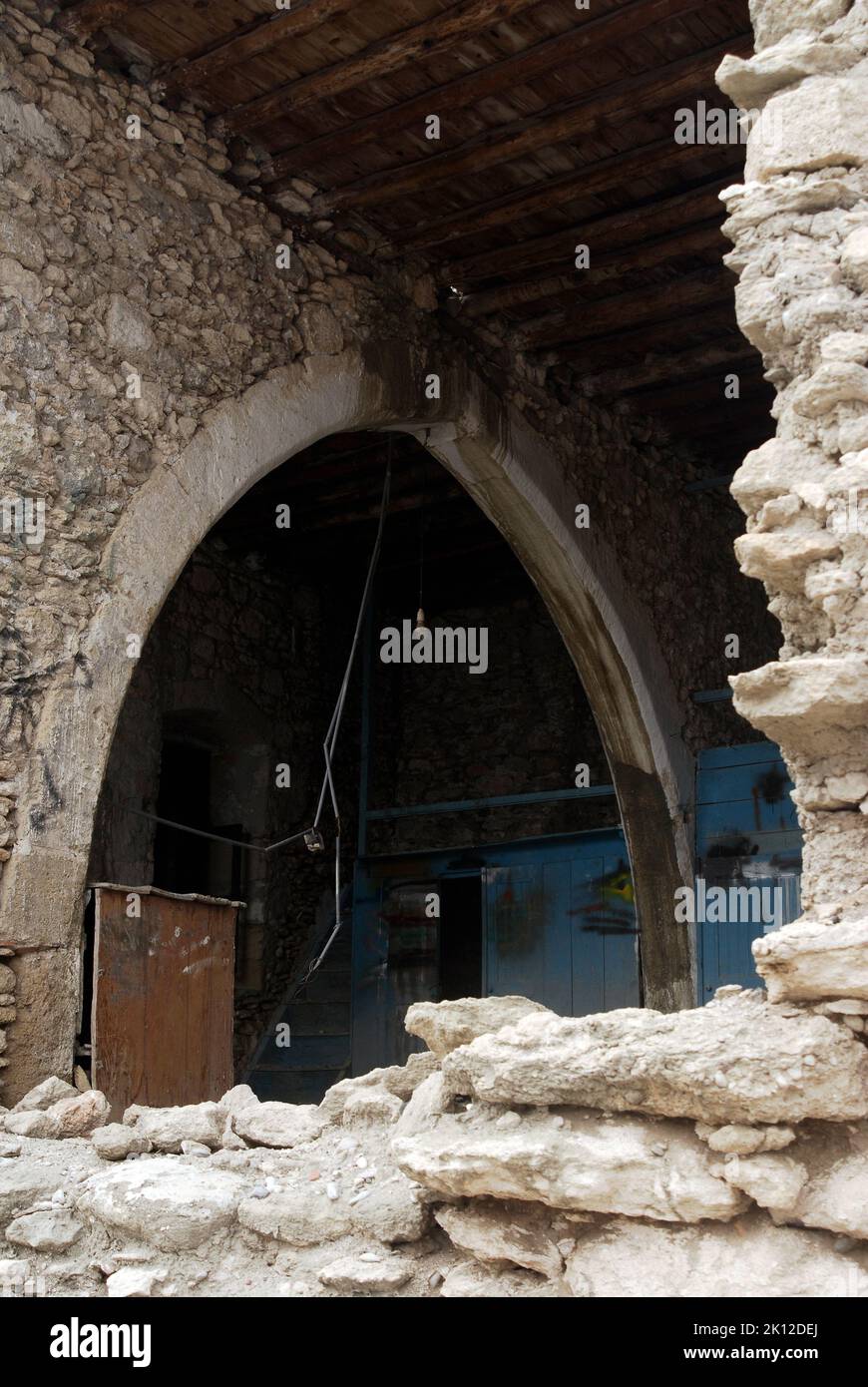 Greece, Dodecanese, Rhodes island Soroni village and church of Saint ...