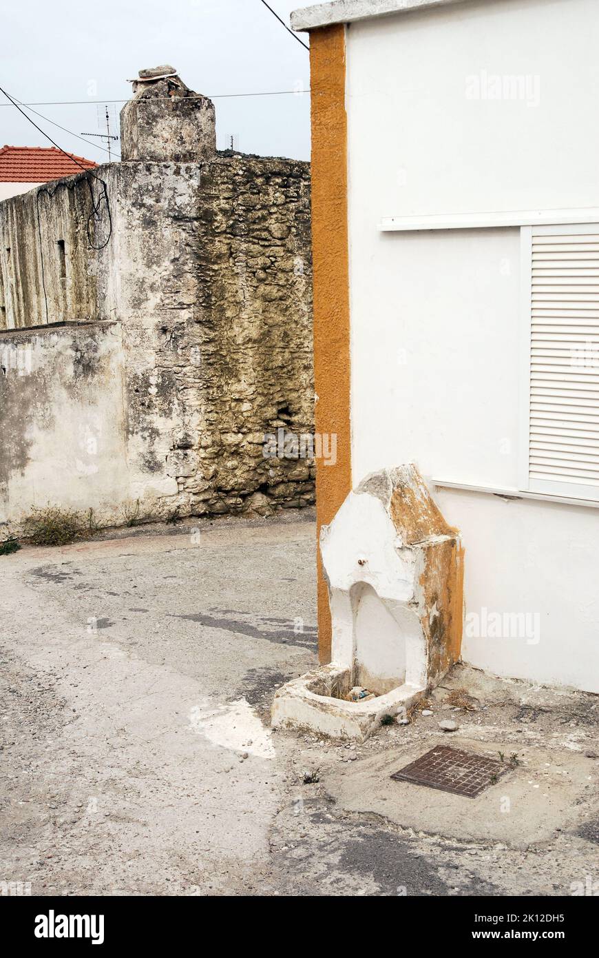 Greece, Dodecanese, Rhodes island Soroni village and church of Saint ...