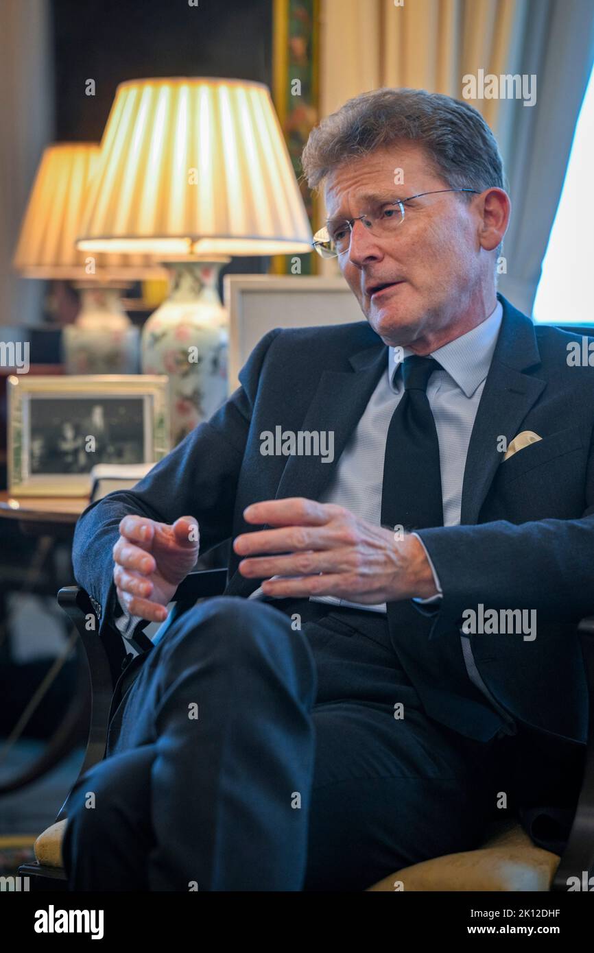 Prague, Czech Republic. 14th Sep, 2022. British ambassador to Czech ...