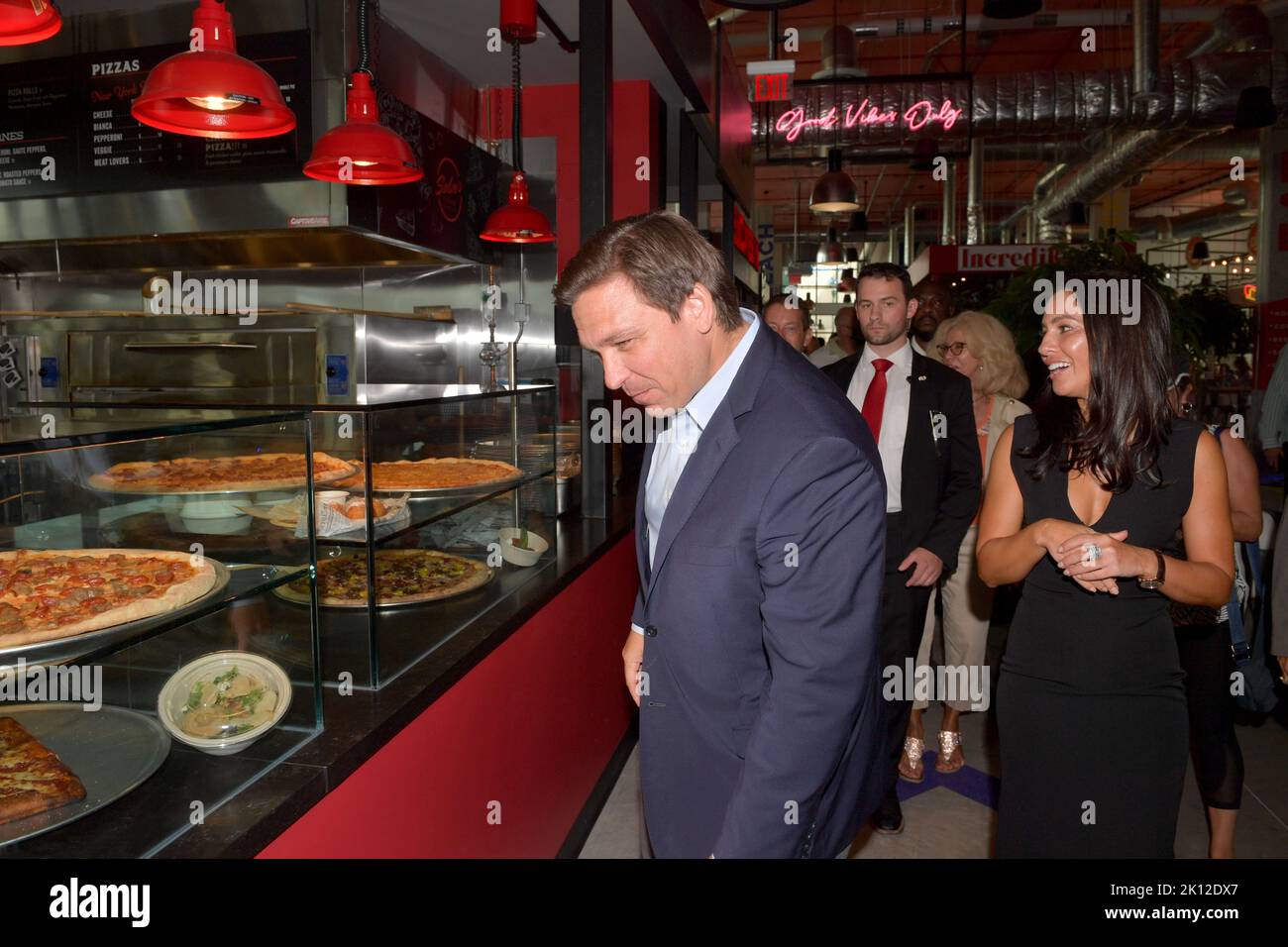 DELRAY BEACH, FL - APRIL 24: Florida Governor Ron DeSantis attends the ...