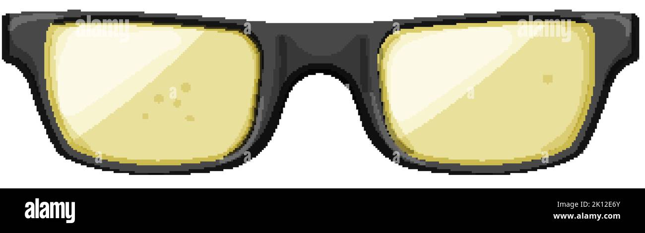 woman computer glasses cartoon vector illustration Stock Vector Image ...