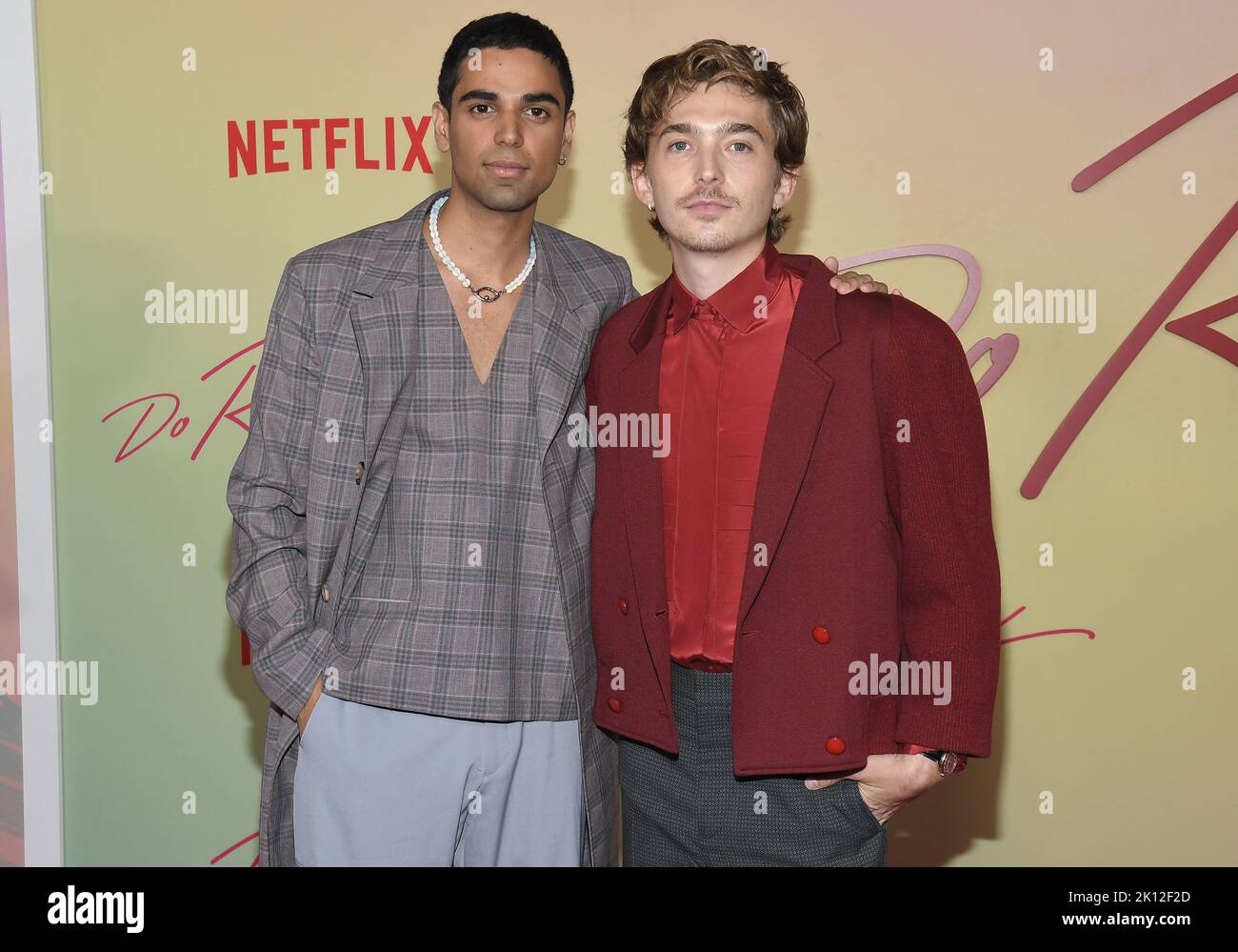 Los Angeles, USA. 14th Sep, 2022. (L-R) Rish Shah and Austin Abrams at ...