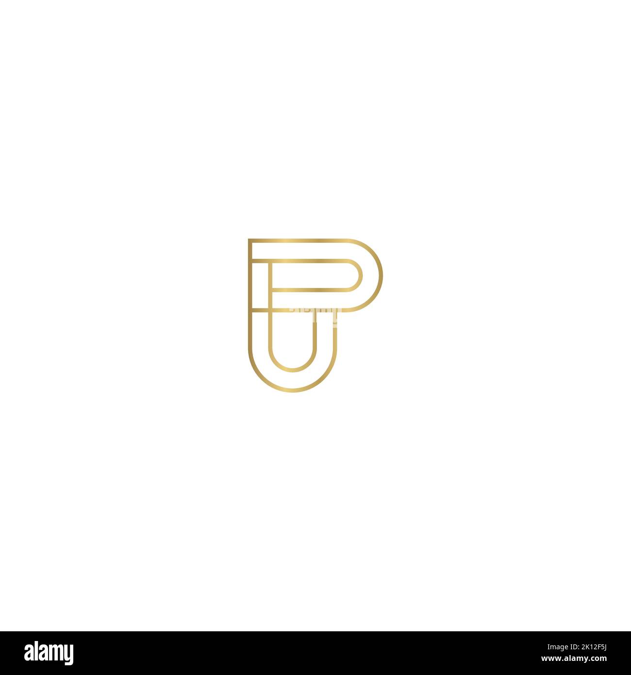 Alphabet Initials logo UP, PU, U and P Stock Vector Image & Art - Alamy