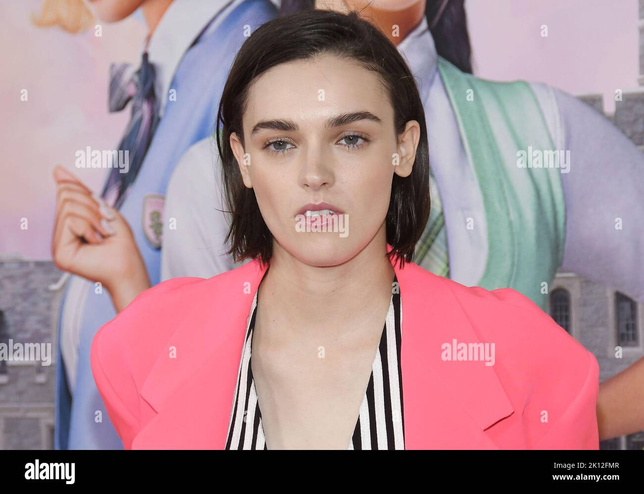 Ava Capri arrives at Netflix's DO REVENGE Premiere held at the TUDUM ...