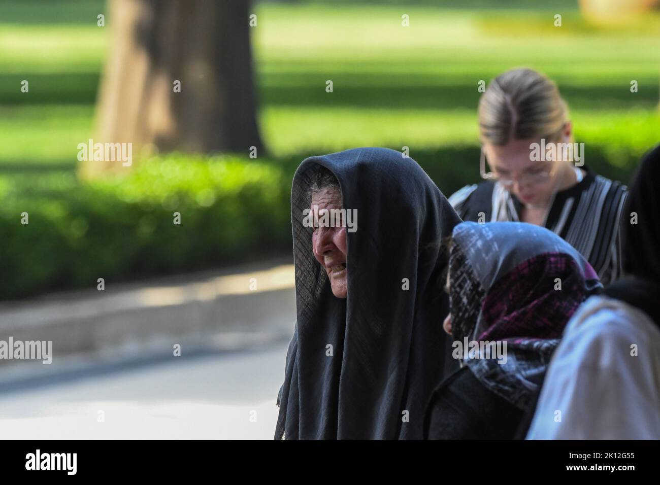 Istanbul, Turkey, Crying lady Stock Photo - Alamy