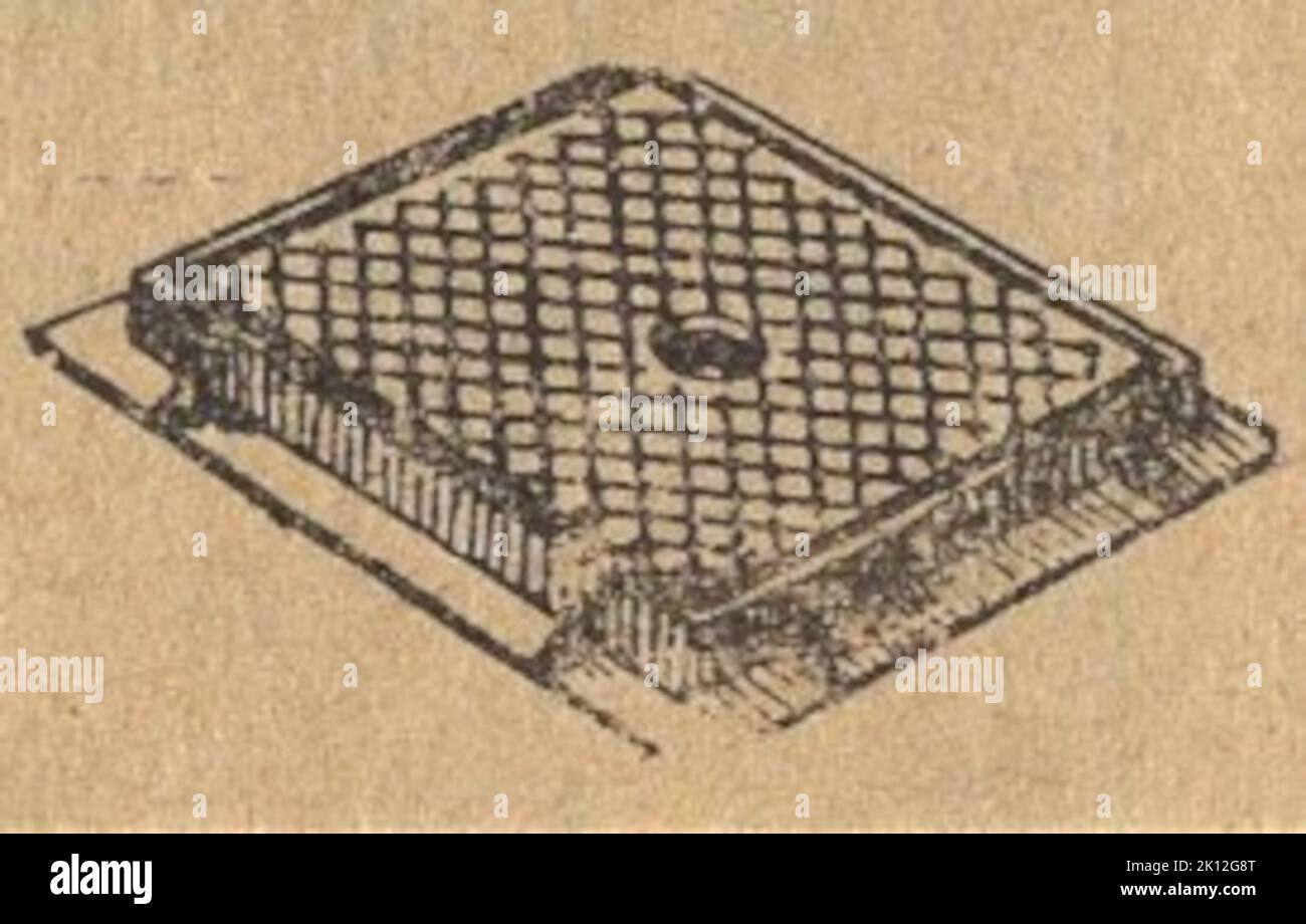 Square cast iron gully grid hi-res stock photography and images - Alamy