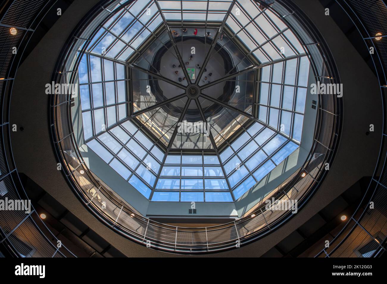 Roof Inside The British School At Amsterdam The Netherlands 11-9-2022 ...