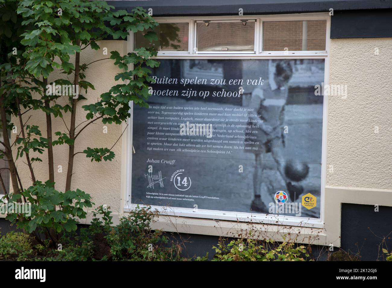 The Johan Cruijff House At Amsterdam The Netherlands 10-9-2022 Stock ...