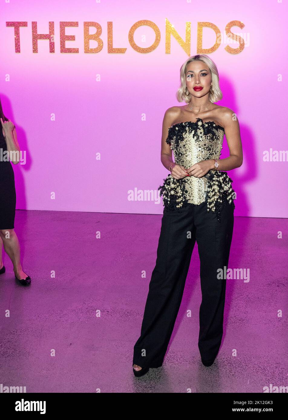 New York, NY - September 14, 2022: Roz attends The Blonds show during ...