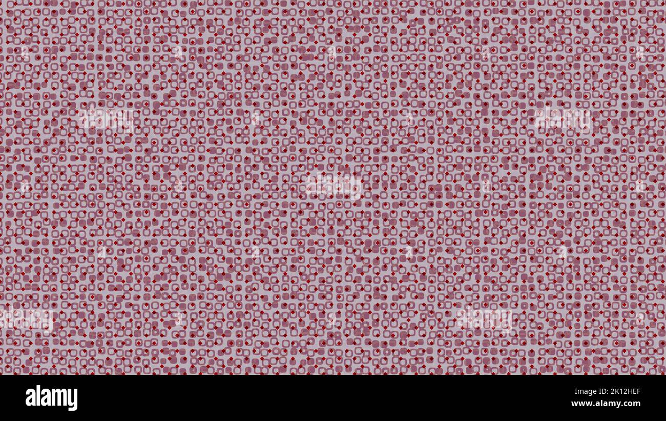 Pattern made of different geometric figures - small rhombuses, squares ...