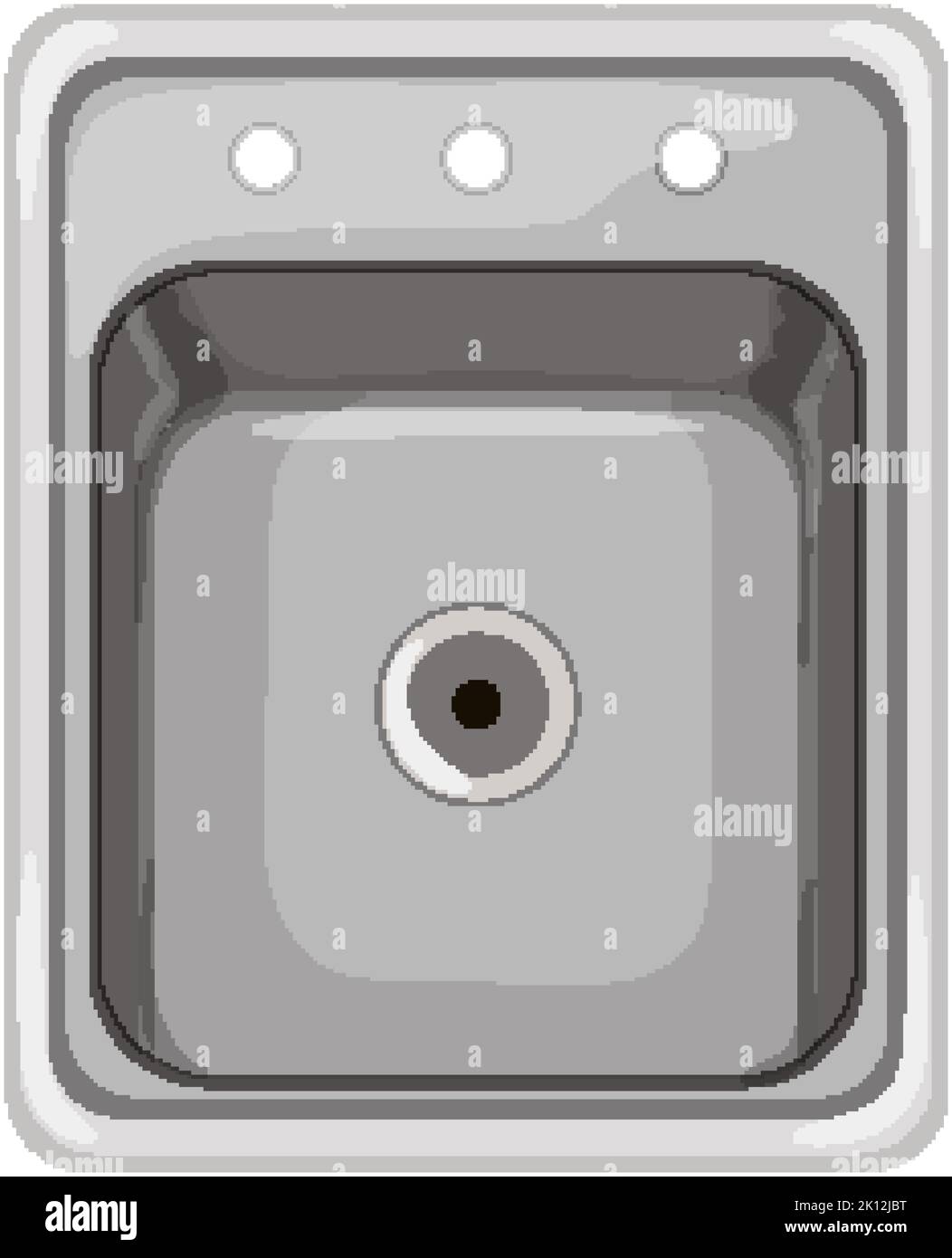 Stainless steel counter top Cut Out Stock Images & Pictures - Alamy