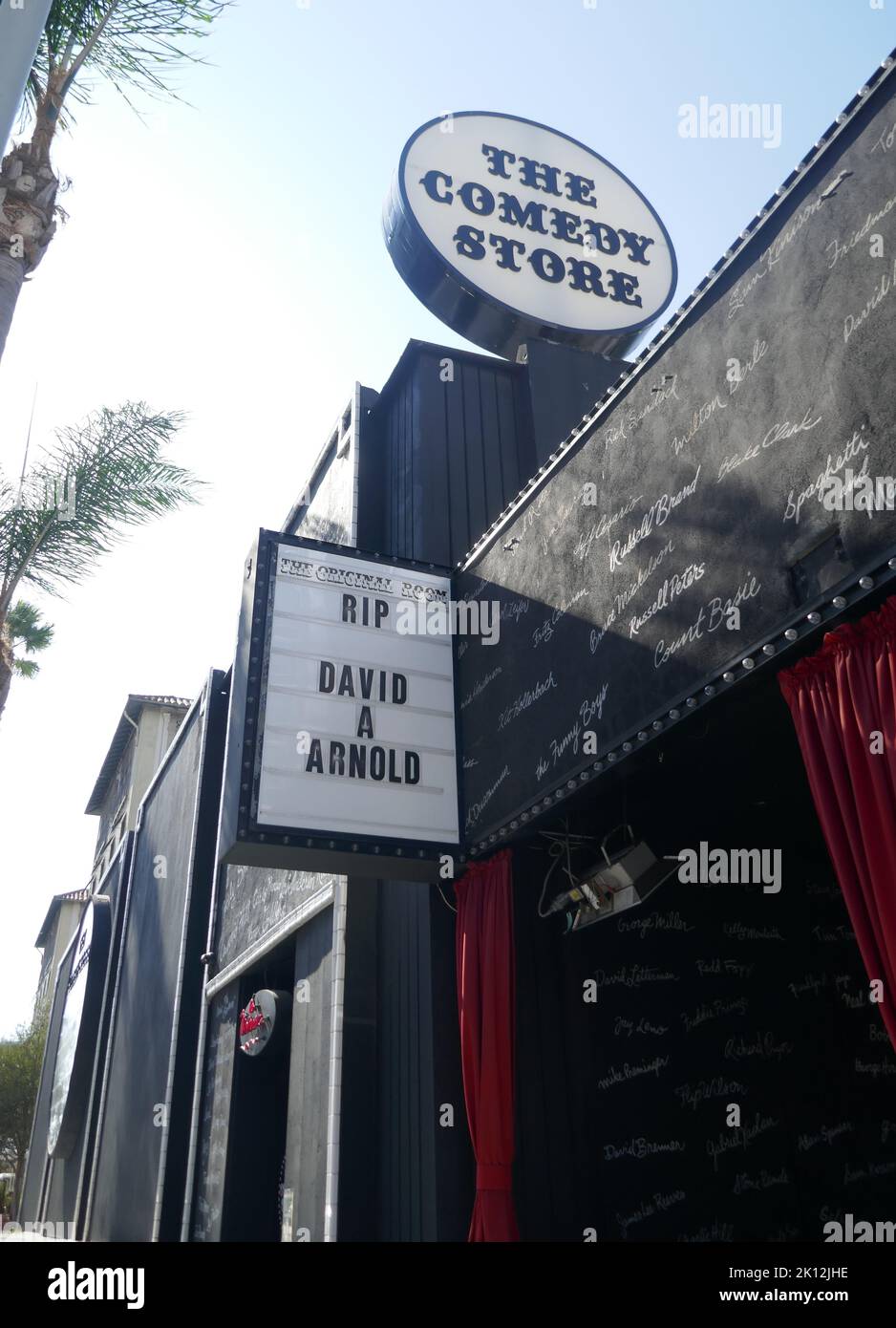 Los Angeles, California, USA 13th September 2022 Comedian David A ...