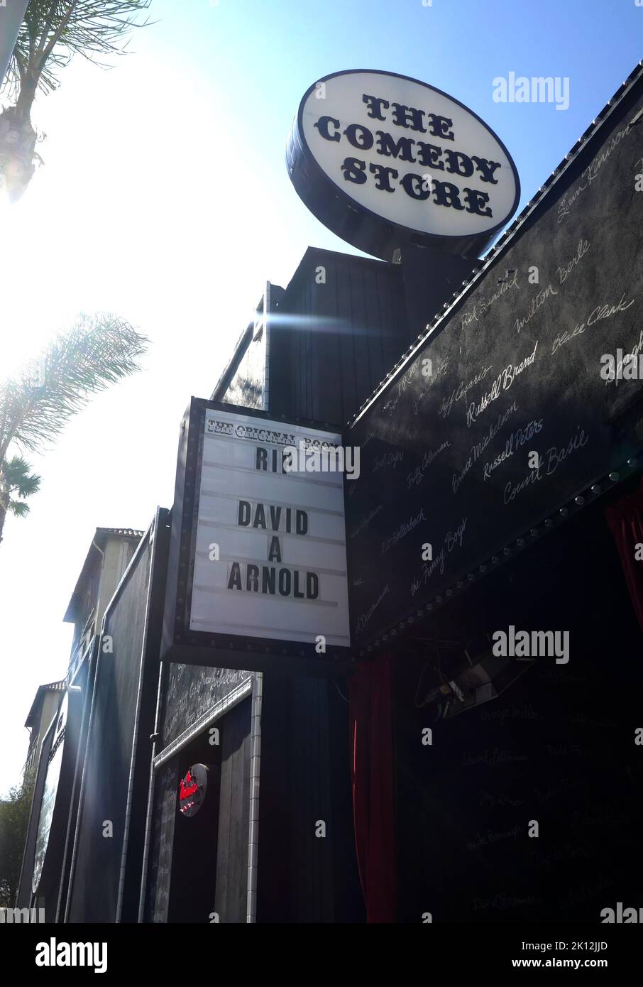 Los Angeles, California, USA 13th September 2022 Comedian David A ...