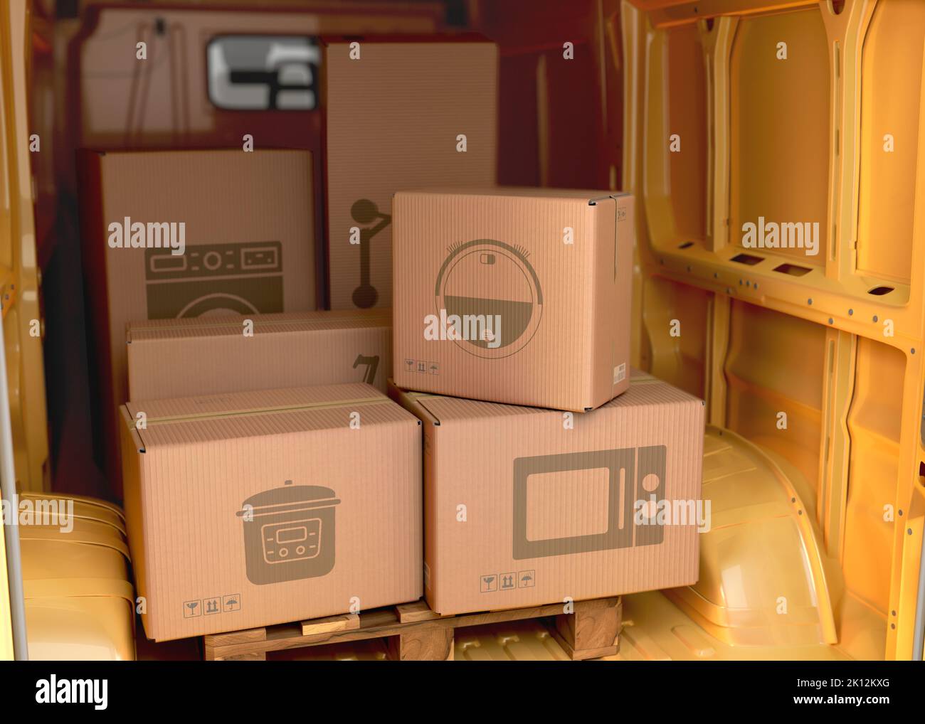 Appliance boxes hi-res stock photography and images - Alamy