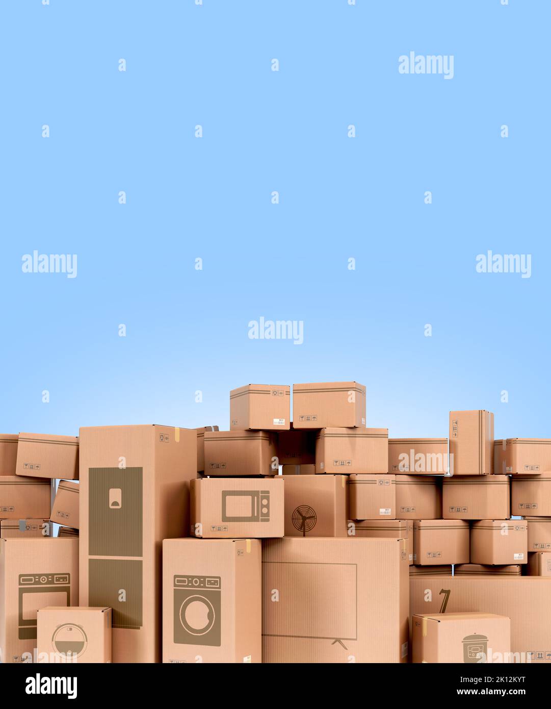 Appliance boxes hi-res stock photography and images - Alamy