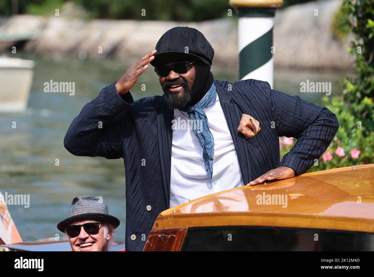 VENICE, ITALY - AUGUST 31: Gregory Porter is seen arriving at the ...