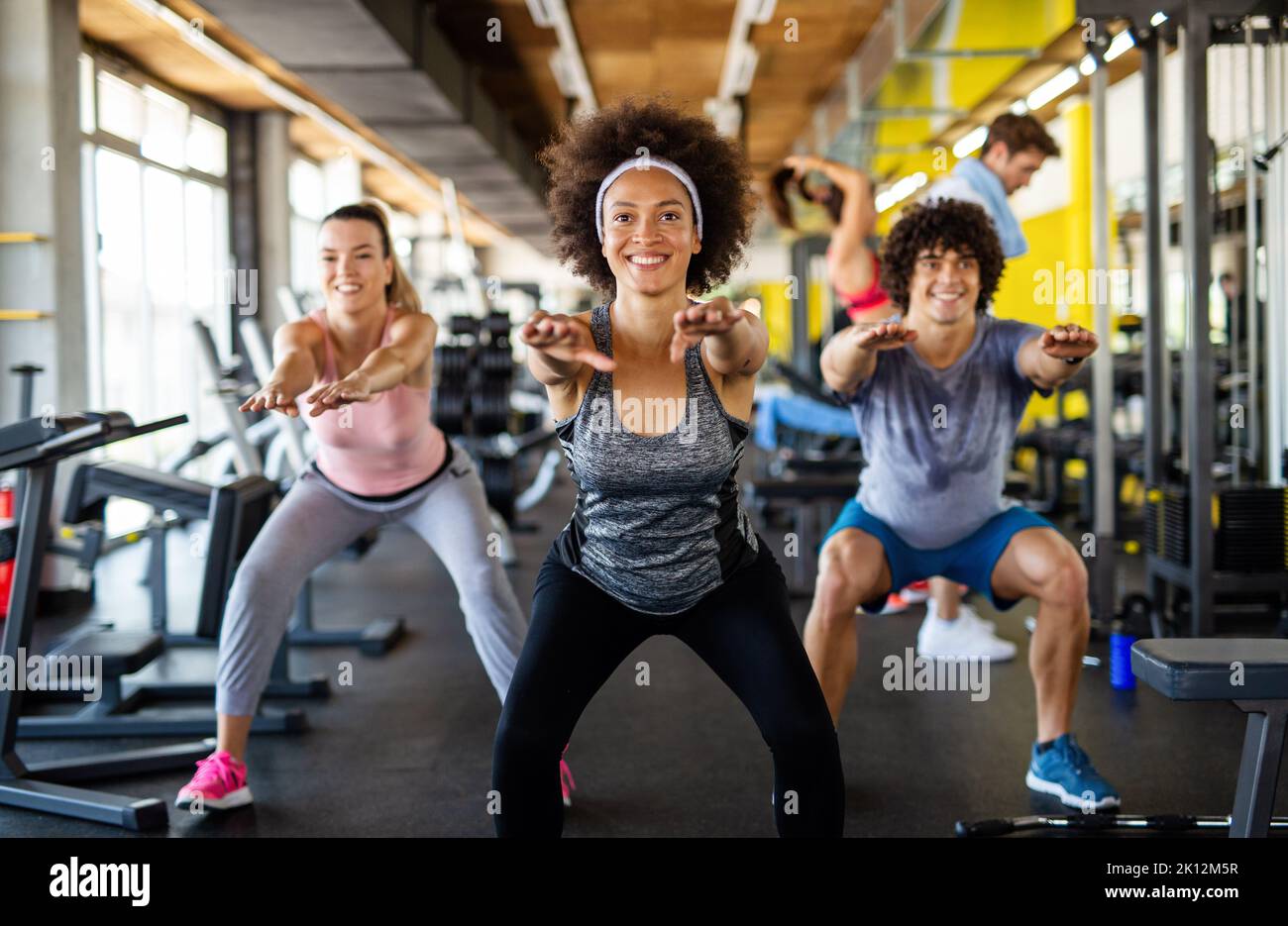 Group people coach in hi-res stock photography and images - Alamy