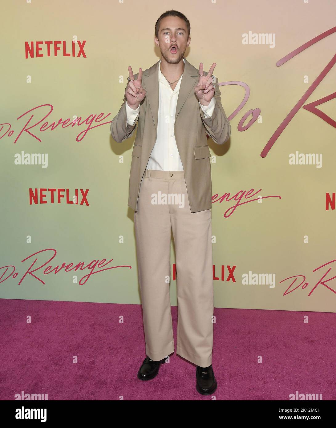 Los Angeles, USA. 14th Sep, 2022. Drew Starkey arrives at Netflix's DO ...